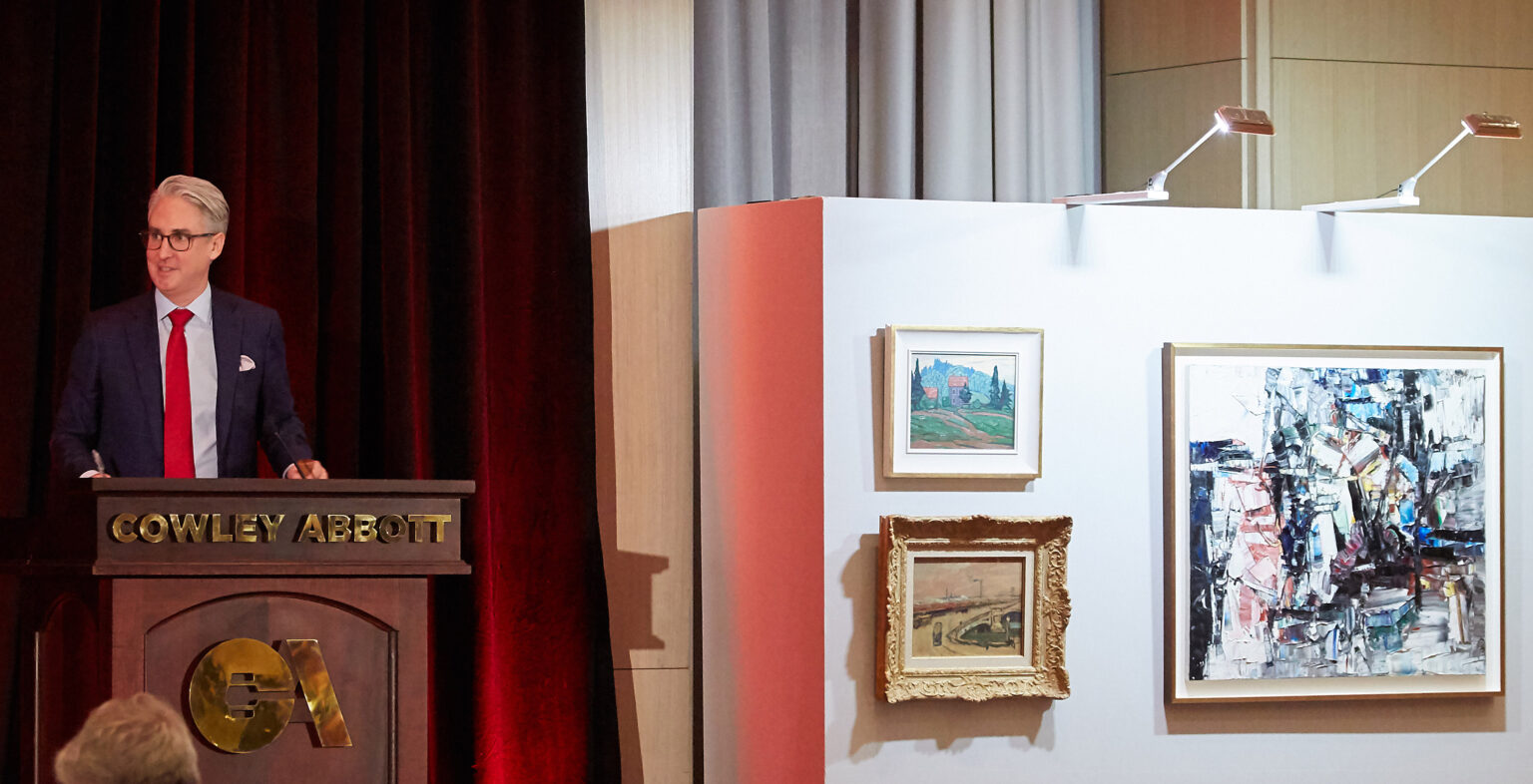 Strong Results Recorded During Fall Live Auction of Important Canadian ...