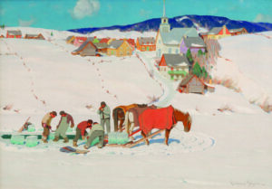 Paul Kane “Ojibwa Camp in the Spider Islands”: Highlight of An ...